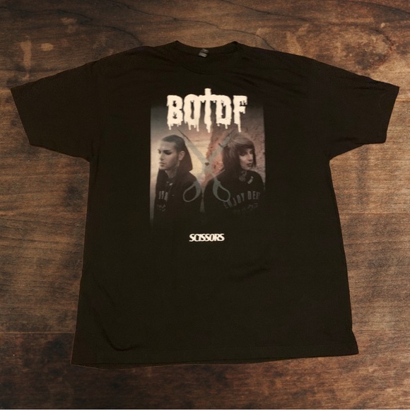 Hot Topic | Shirts | Botdf Blood On The Dance Floor Scissors Tour Shirt Rare Scene Emo ...